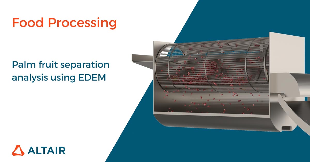 Using Altair EDEM for Process Manufacturing