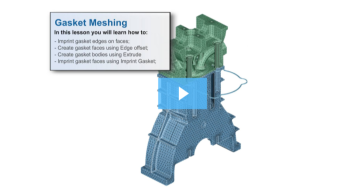 SimLab Tutorials - Gasket Meshing