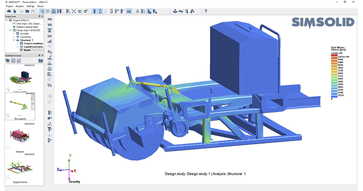 Structural Analysis for Rapid Design Iterations using Altair SimSolid