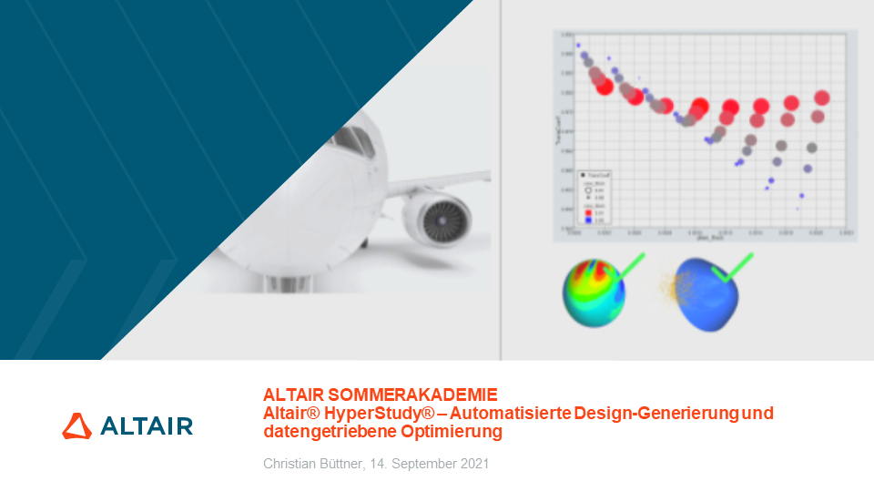 Altair® HyperStudy® - Automated design generation and data-driven optimization